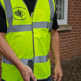 High Visibility Vests for Visually Impaired - Medium - Large