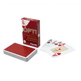 Playing Cards with Large Numbers - Red Backed